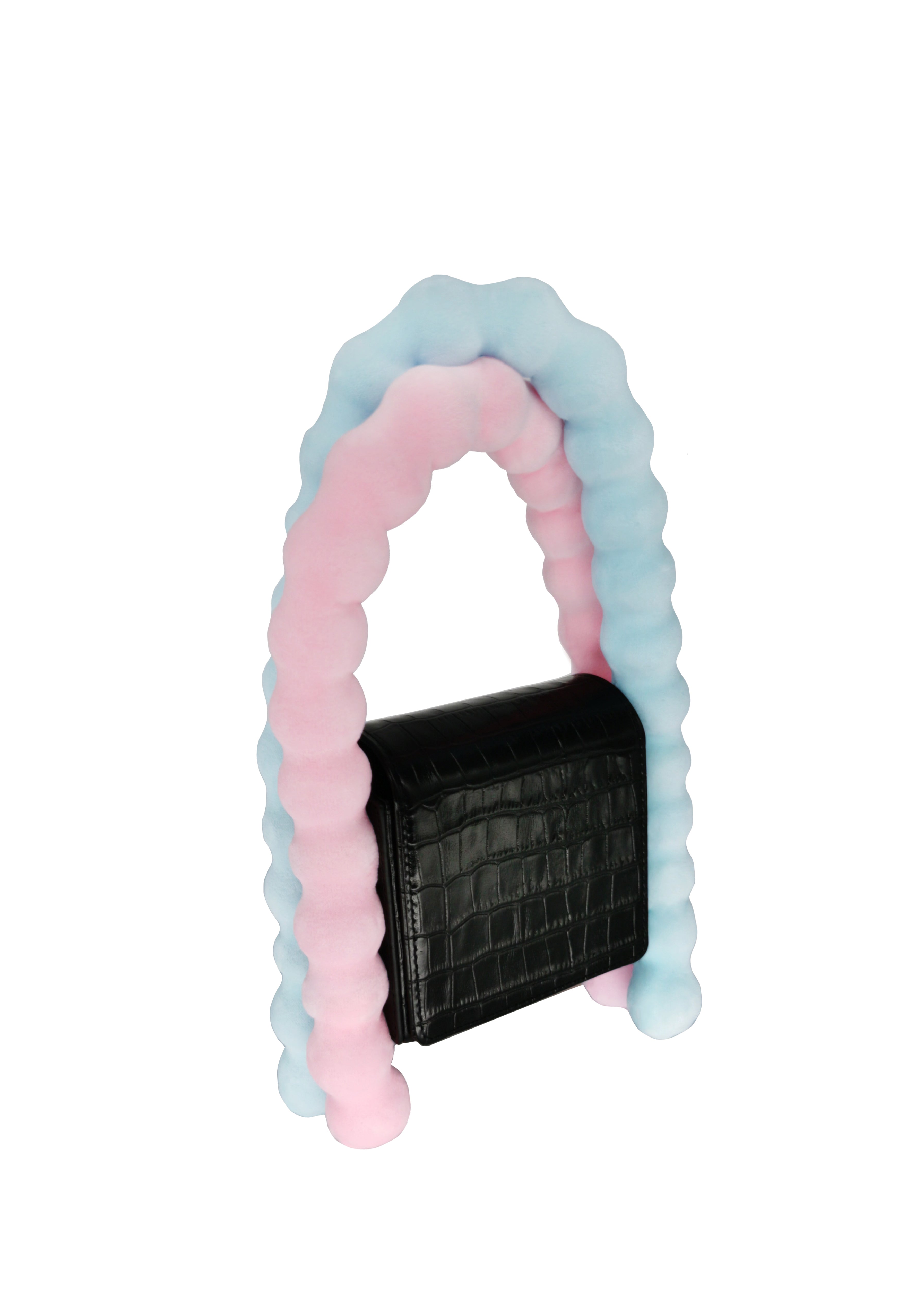 via phrase Doughnut DOUDOU BAG | Blue x Pink handle – UNO SHOWROOM